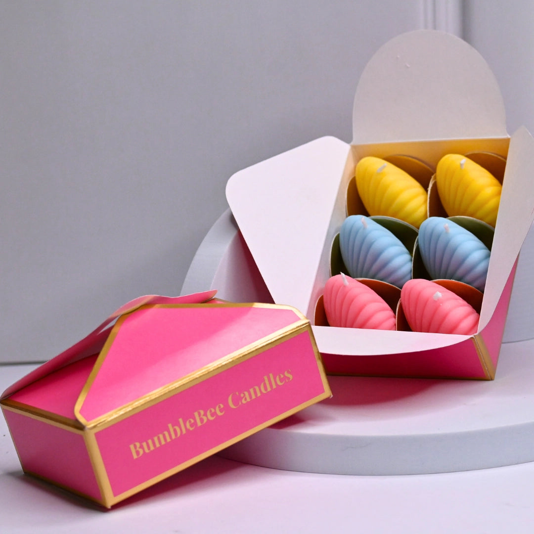 Clam Shell Gift Box of 6 – BumbleBee Candles